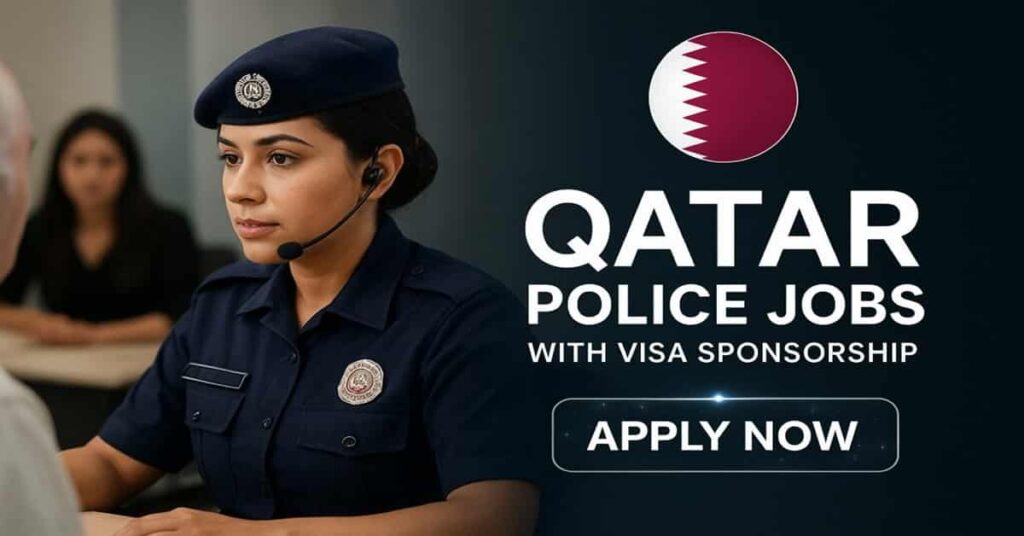 Qatar Police Jobs with Visa Sponsorship 2025 - Enroll Today