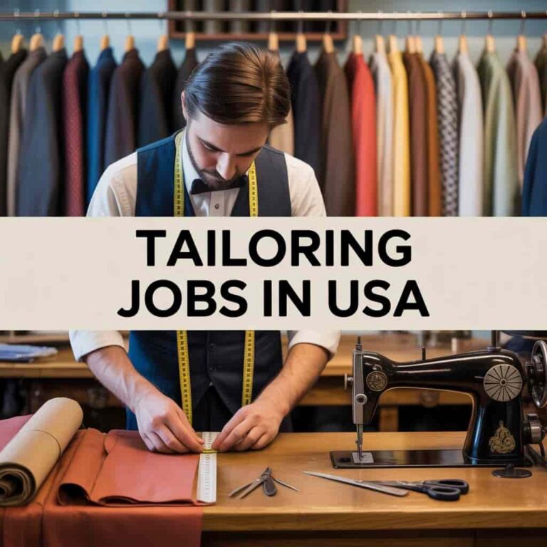 Tailoring Jobs in USA with Visa Sponsorship 2026